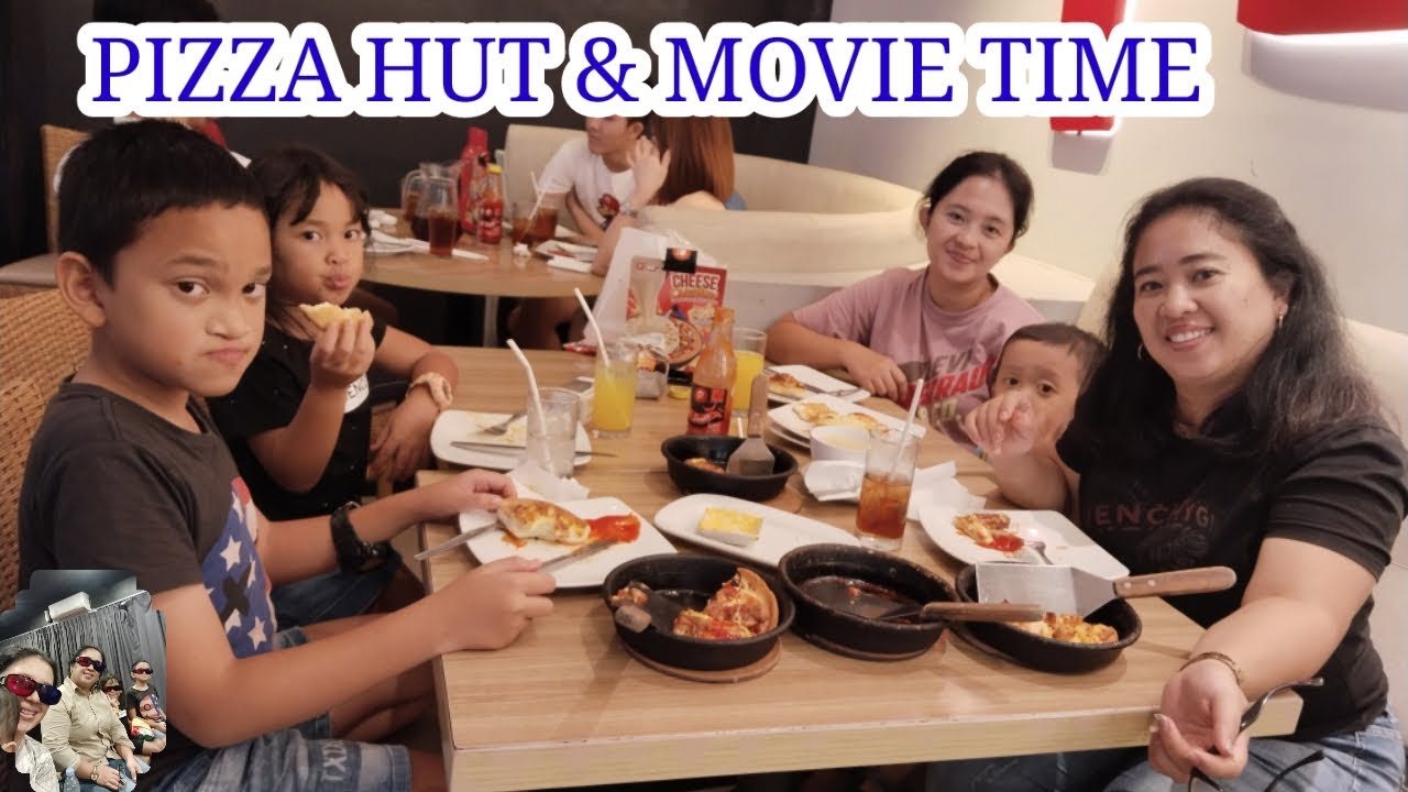 PIZZA HUT & MOVIE TIME - YouTube