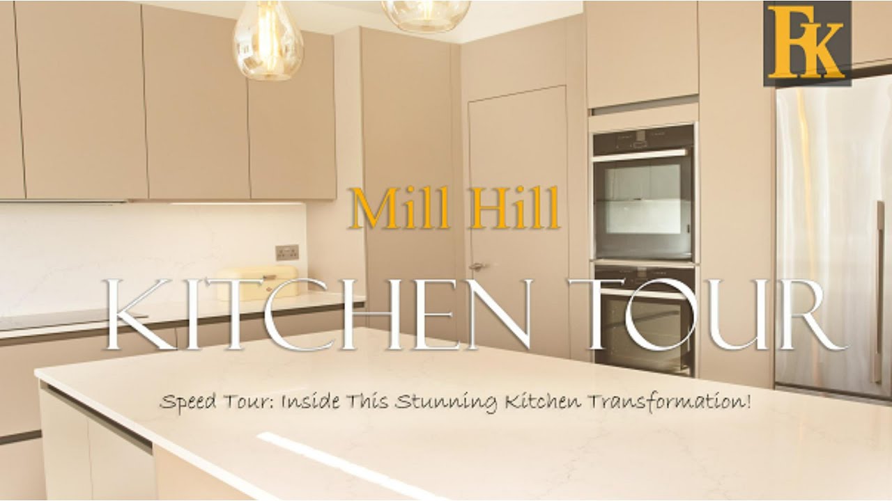 Speed Kitchen Tour | Stone Grey Pronorm X-Line Kitchen with Cimstone ...