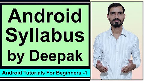Android Tutorials For Beginners - YouTube