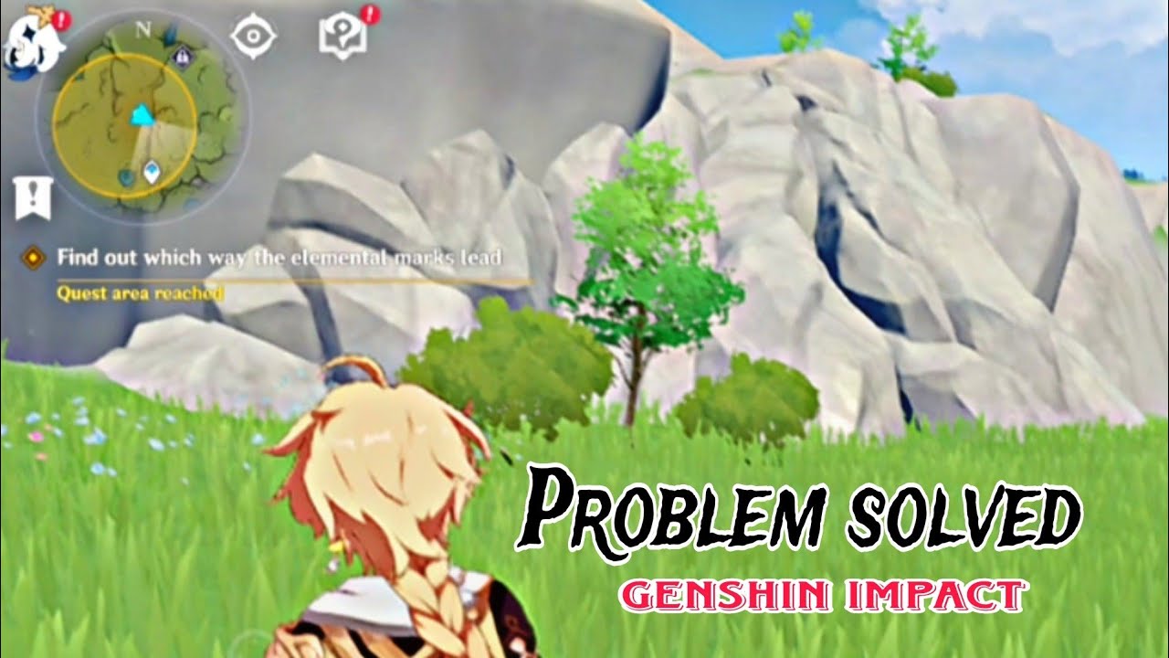 GENSHIN IMPACT (HOW TO FIND OUT WHICH WAY THE ELEMENTAL MARK'S LEAD ...