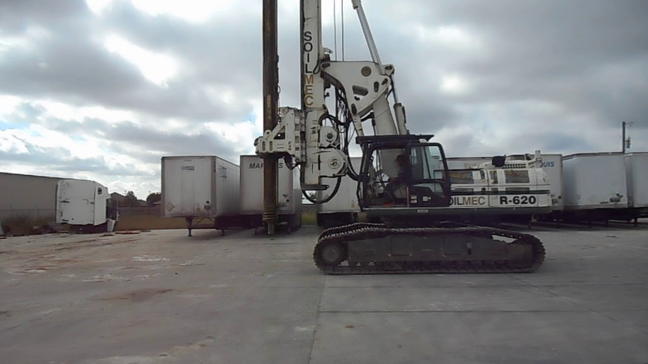 Piloteadora Soilmec R620 Vendida en Bolivia - YouTube