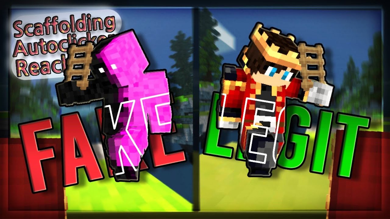 I recreated FAKE clips into LEGIT | MINECRAFT POCKET EDITION | BEDWARS ...