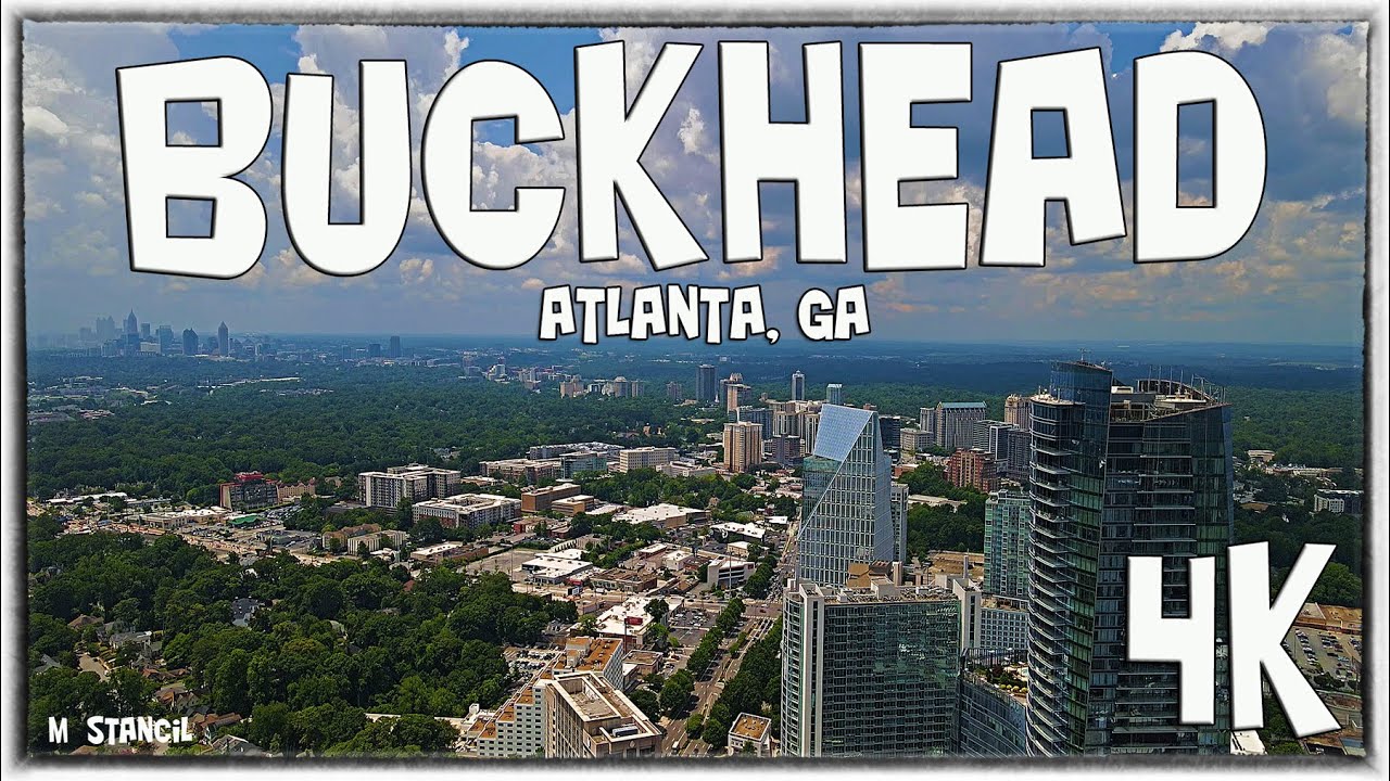 Buckhead - Atlanta GA 4K (DJI Mavic Air 2 Footage) Amazing Aerial Shots ...