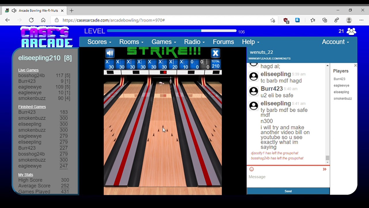 cases arcade bowling - YouTube