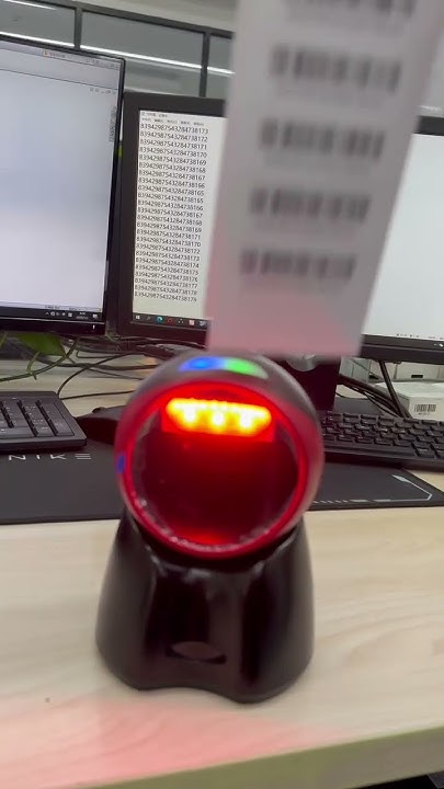 Barcode Scanner scan many barcodes at once - YouTube