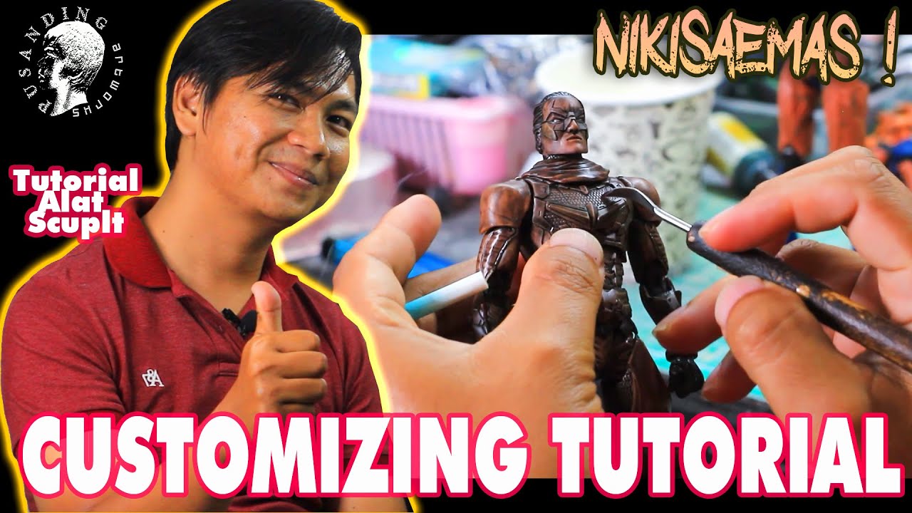 Customizing Tutorial : Sculpting Detail Action Figure (CUSTOM S.I.C ...