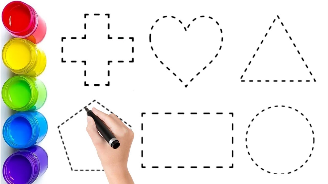 Learn to Draw shapes | learn 2d shapes, shapes drawing, learn shapes ...