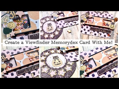 Create a Viewfinder Memorydex Card! Featuring @Scrapdiva29 dies and ...