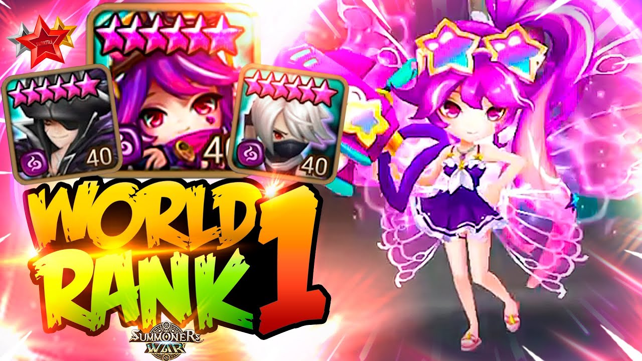 Obabo Goes to WORLD RANK 1 in Summoners War SL - YouTube