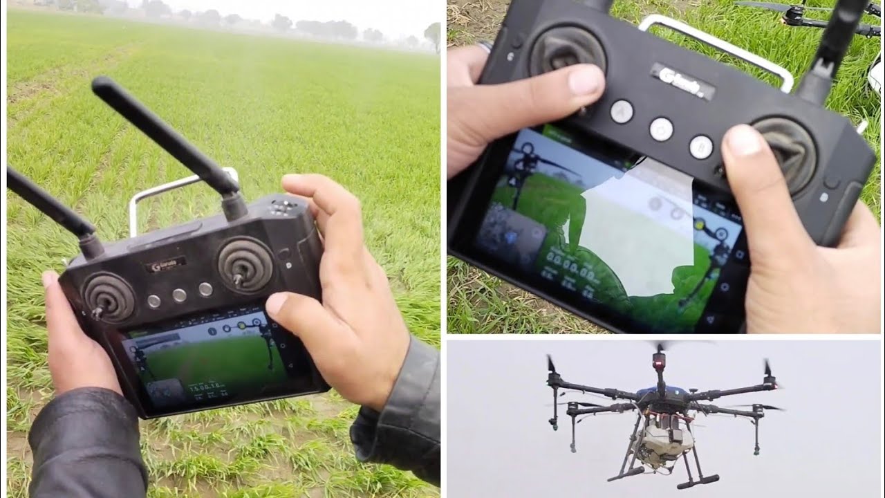 How to connect Agricultural Drone remote | Model - H12 Full Flying | of ...