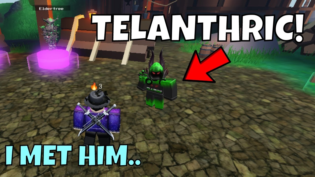 I Met Telanthric YT in Roblox Bedwars.. (Star Creator) - YouTube