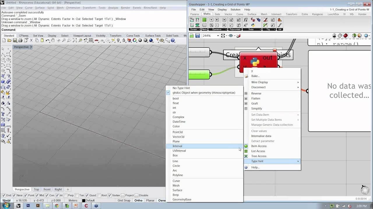 Developing Python Components 07 | Create a Grid of Points - YouTube