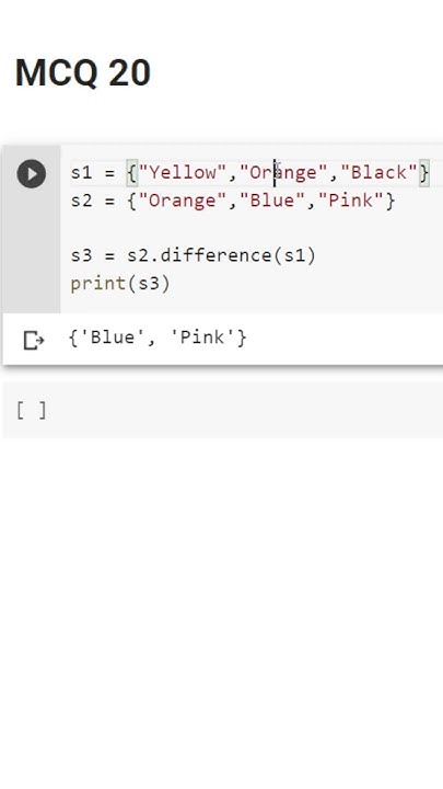 MCQ 20 #shorts #python #coding #leetcode #hackerrank #codechef #study #students #algorithm # ...