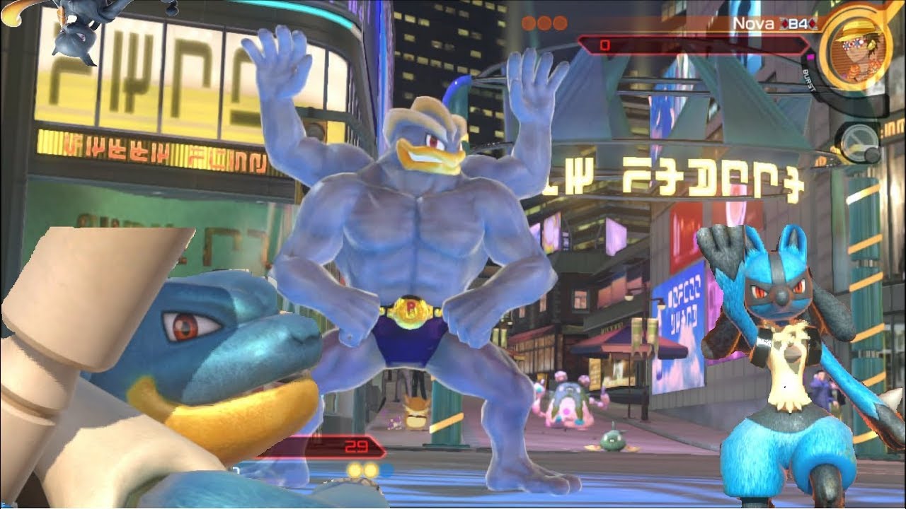 MACHAMP IS A MONSTER Pokken Tournament DX 3V3 battle #8 - YouTube