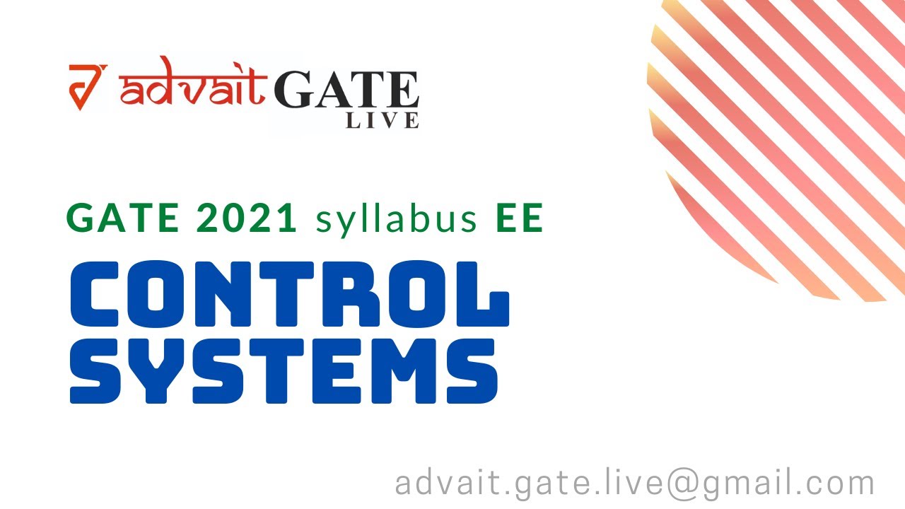 Control Systems | GATE 2021 EE Syllabus | online LIVE interactive ...
