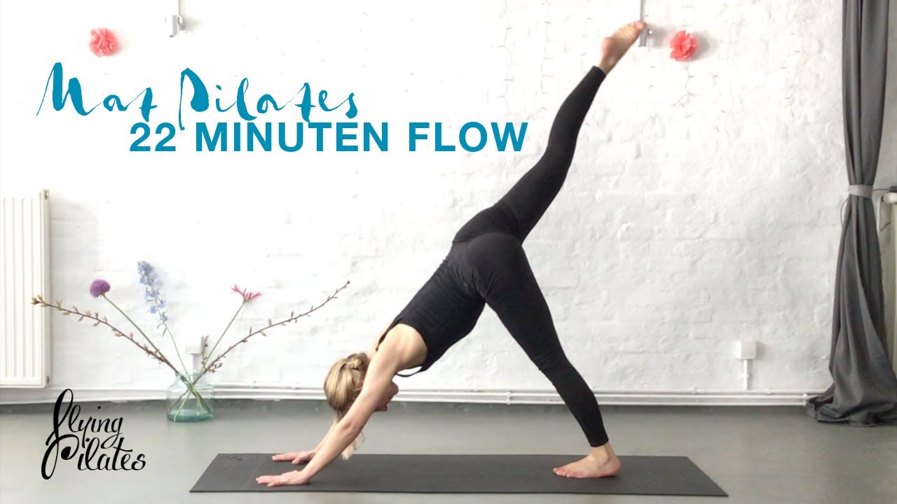 Flying Pilates | Mat Pilates Flow - YouTube