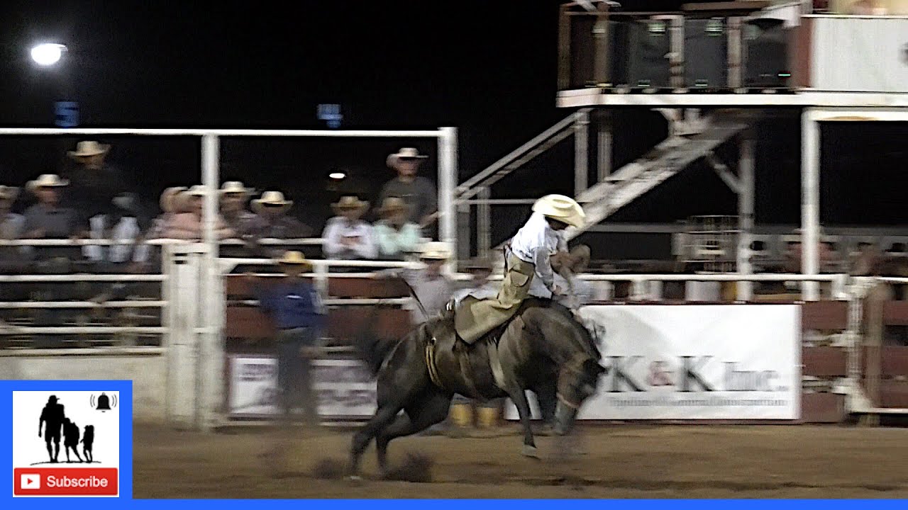Ranch Bronc Riding - 2021 White Deer Rodeo | Friday - YouTube