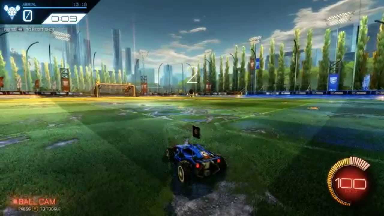 Rocket League Aerial Training - YouTube