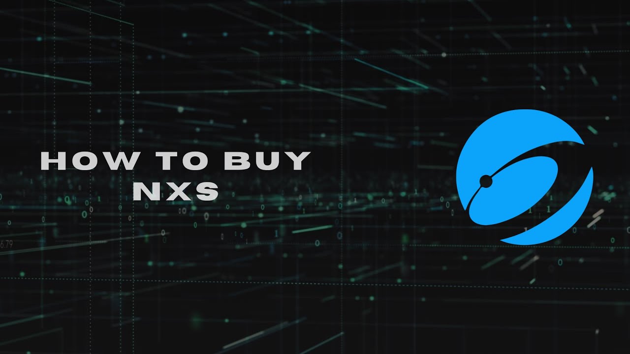 How to buy Nexus (NXS) - YouTube