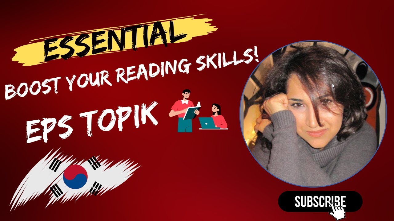 Lesson 5 - EPS TOPIK ReadingTips Boost Your Score Now! - YouTube
