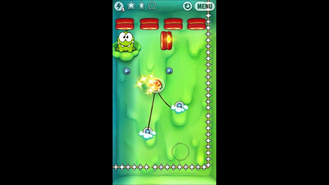 Cut the Rope - Spooky Box - Level 12-22 - 3 stars walkthrough - YouTube