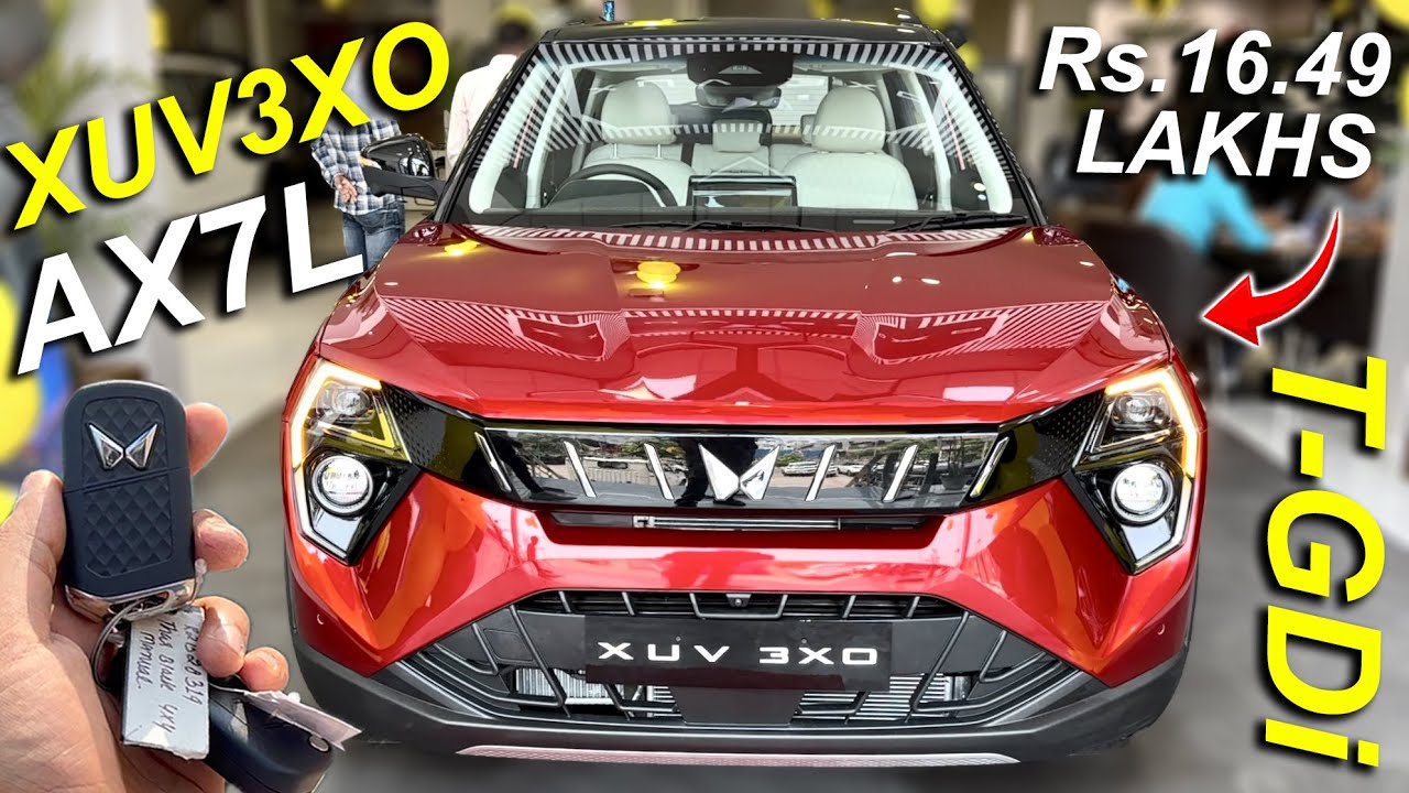 18 LAKH WALI XUV3XO AX7L TGDI AT DUAL TONE | TOP MODEL KA NEW KING ...