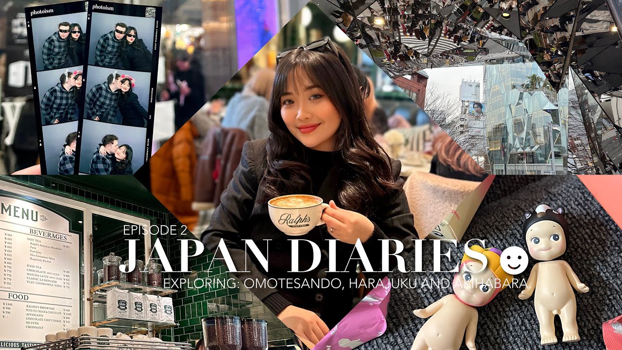 JAPAN 🇯🇵 DIARIES | full day of exploring omotesandō, harajuku and ...