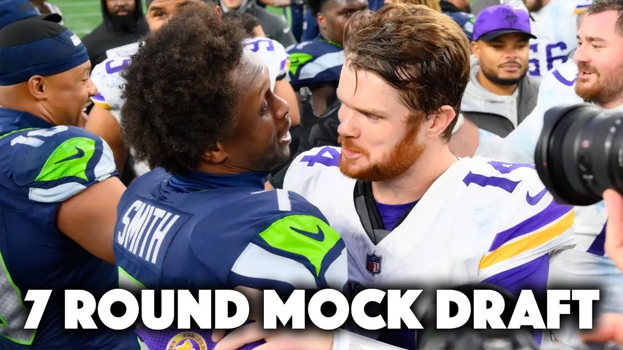 Seahawks 7-Round Mock Draft - YouTube