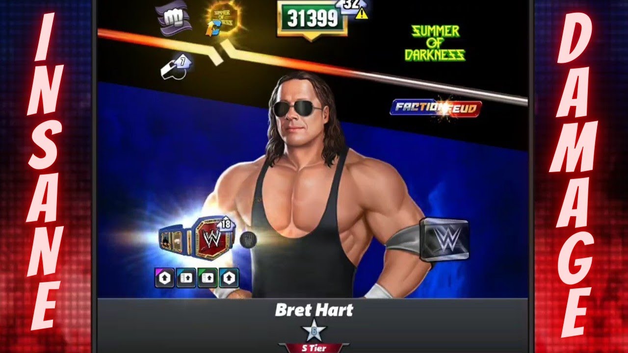 LOOK HOW BRET HART 6 STAR BEST THERE EVER WILL BE DESTROYS FACTION FEUD ...