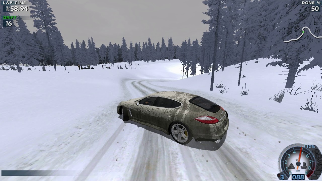 Porsche Panamera Turbo Rally Test | Autiovaara Arctic Lapland Rally ...