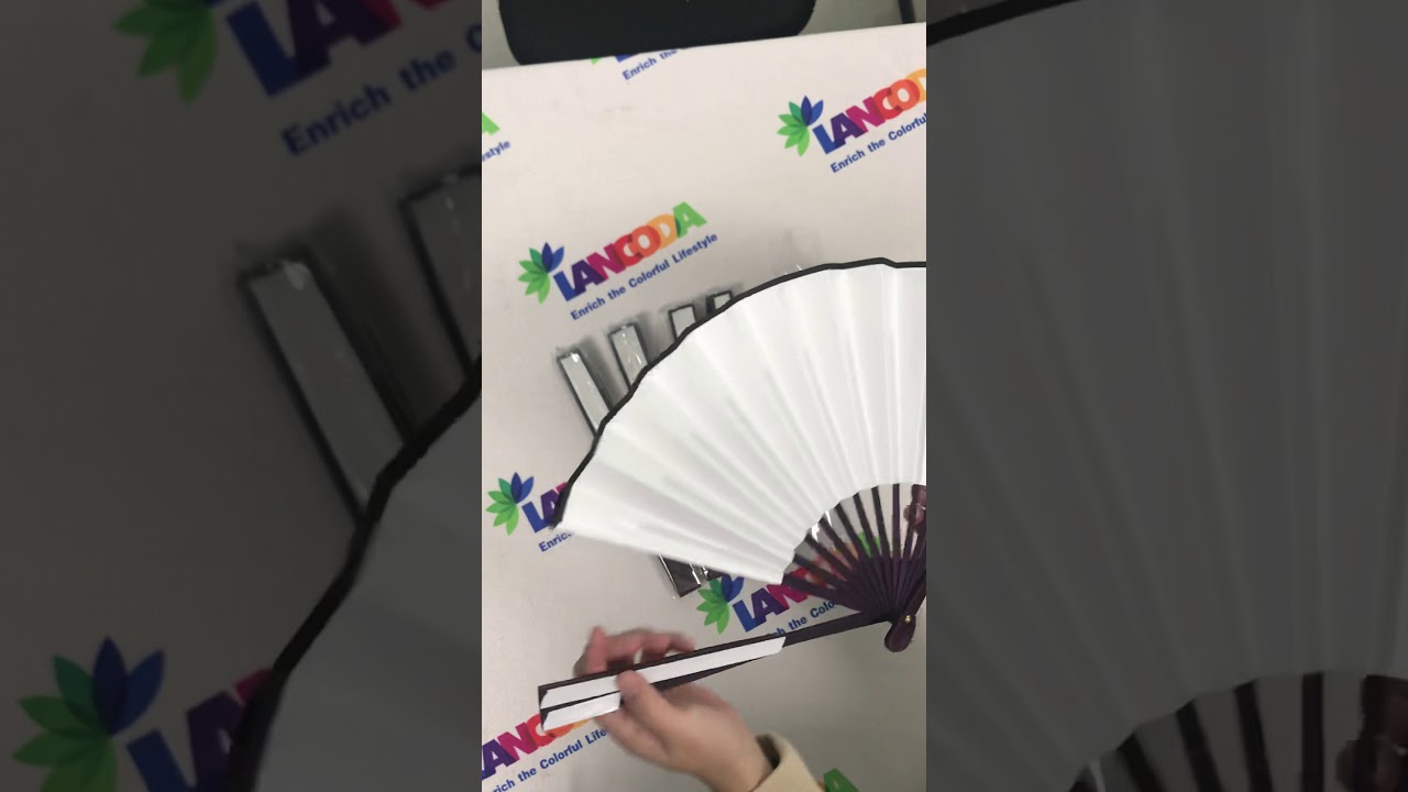 Sublimation Blank Fan - YouTube