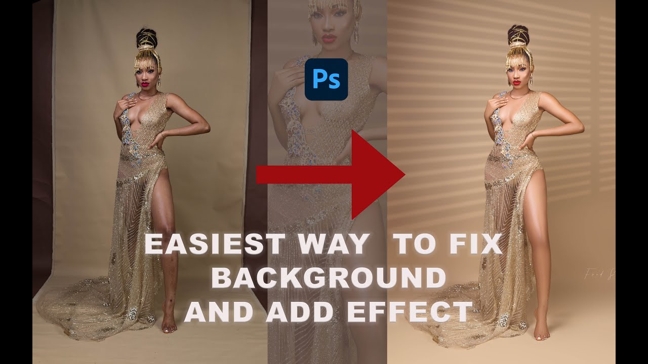 EASIEST WAY HOW TO FIX STUDIO BACKGROUND ADD EFFECT IN PHOTOSHOP easiest-way-how-to-fix-studio-background-add-effect-in-photoshop