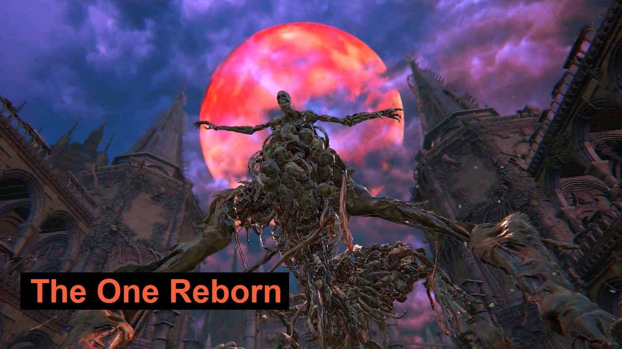 The One Reborn Bloodborne boss fight. Big and ugly beast with a chorus ...
