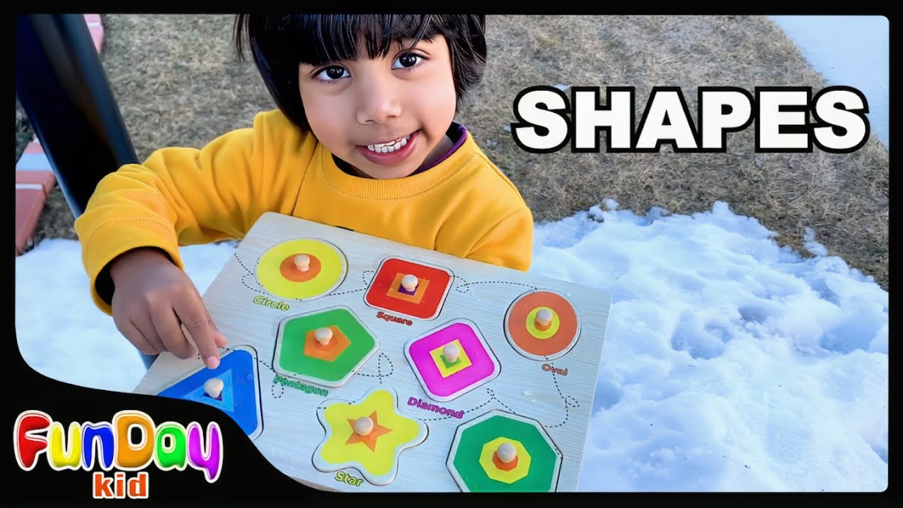 Shapes Puzzle | Learn Shapes With Apu | Educational Toys For Toddlers ...