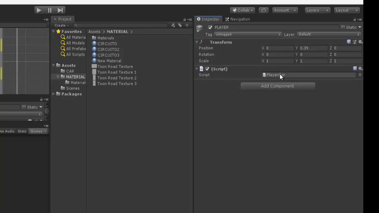 Unity tutorial juego de carreras Parte2 - YouTube