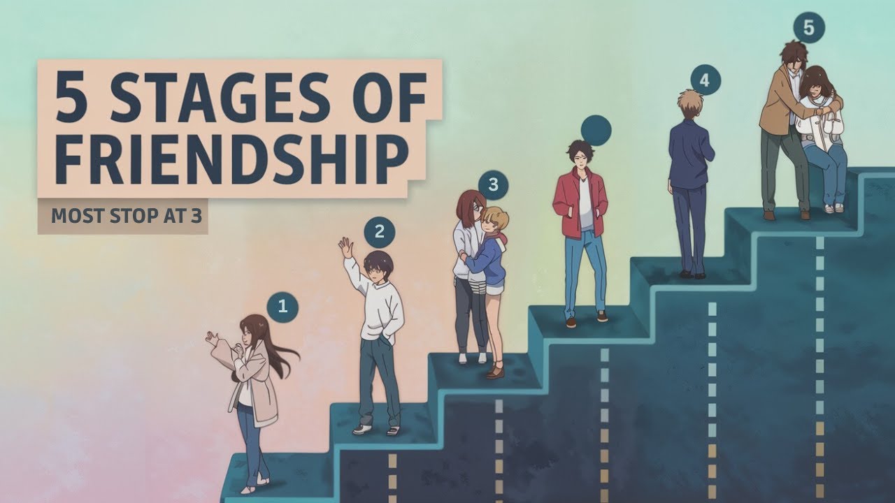 5 Stages Of Friendship – Most People Stop At 3! - YouTube