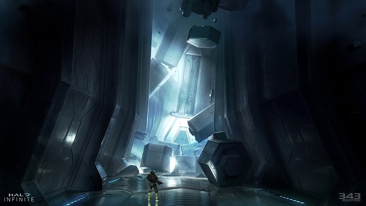 Halo Infinite | Sounds of Zeta Halo – Forerunner Interior - YouTube