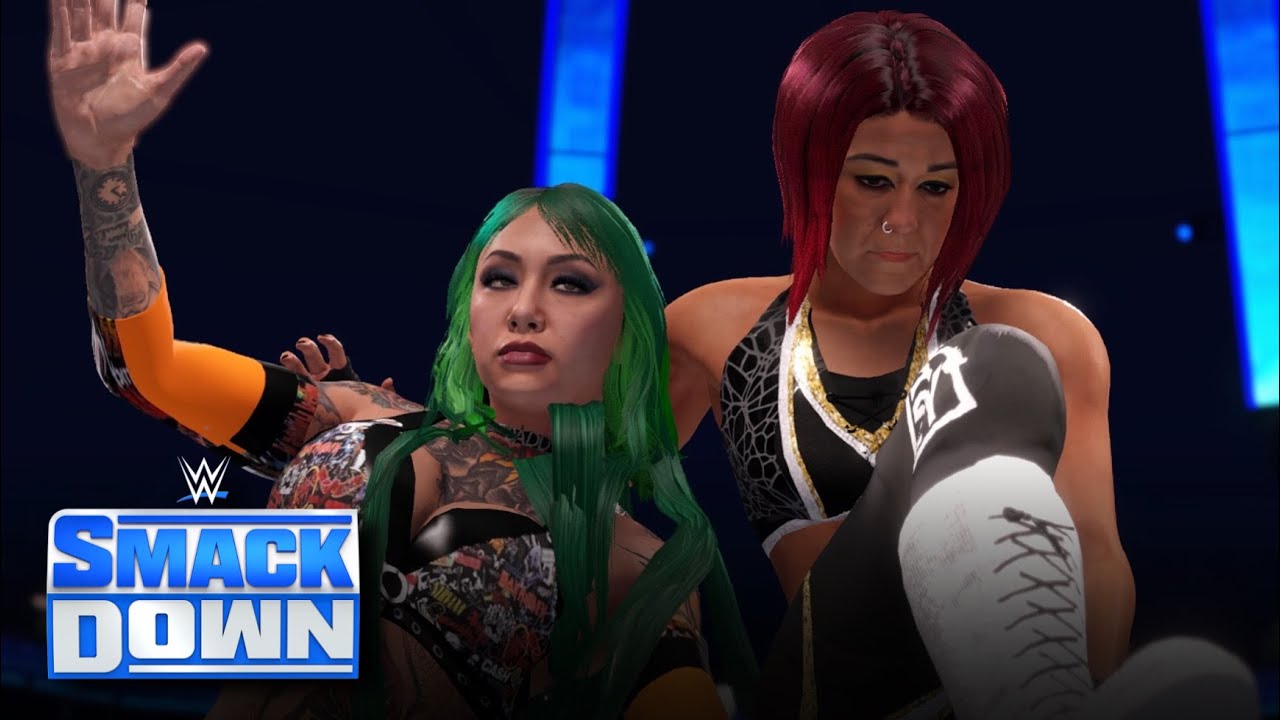 WWE 2K22 SMACKDOWN IF BAYLEY BEAT SHOTZI FACE HER FOR THE SMACKDOWN ...