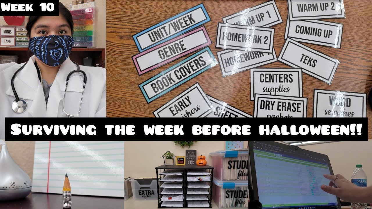 Surviving the Longest Week Ever!//Week in my Teacher Life || S1E29 ...