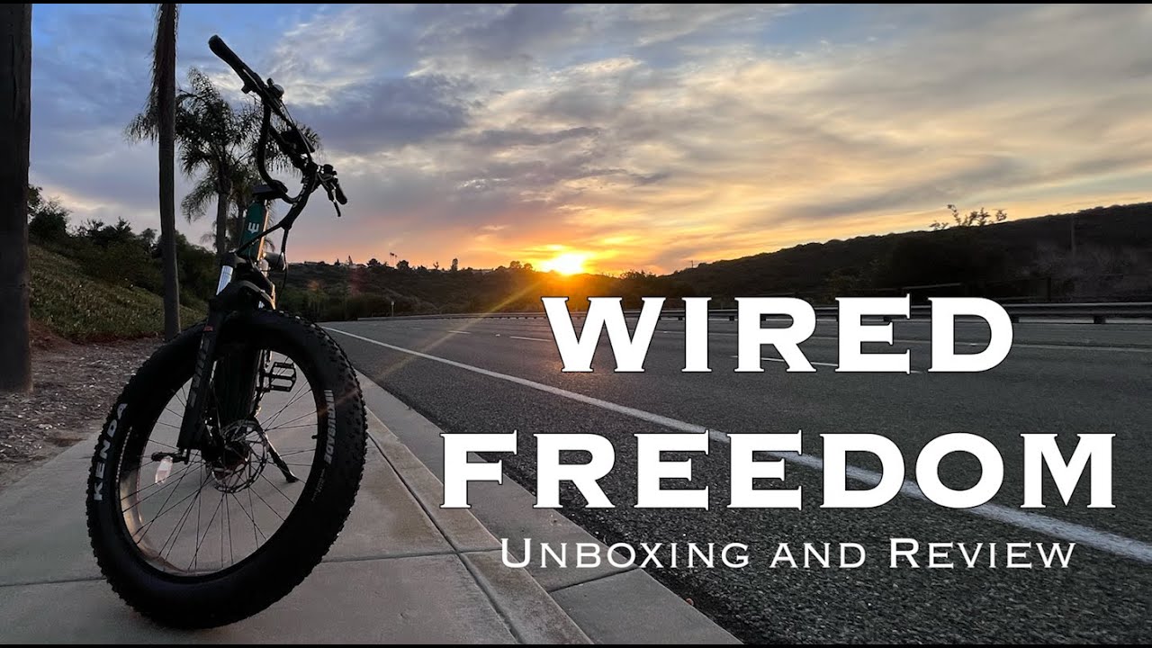 Unboxing, Test review of my Bike. WIRED FREEDOM electric Bike - YouTube