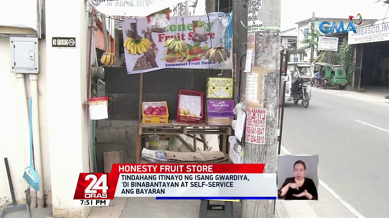 Tindahang itinayo ng isang gwardiya, 'di binabantayan at self-service ...