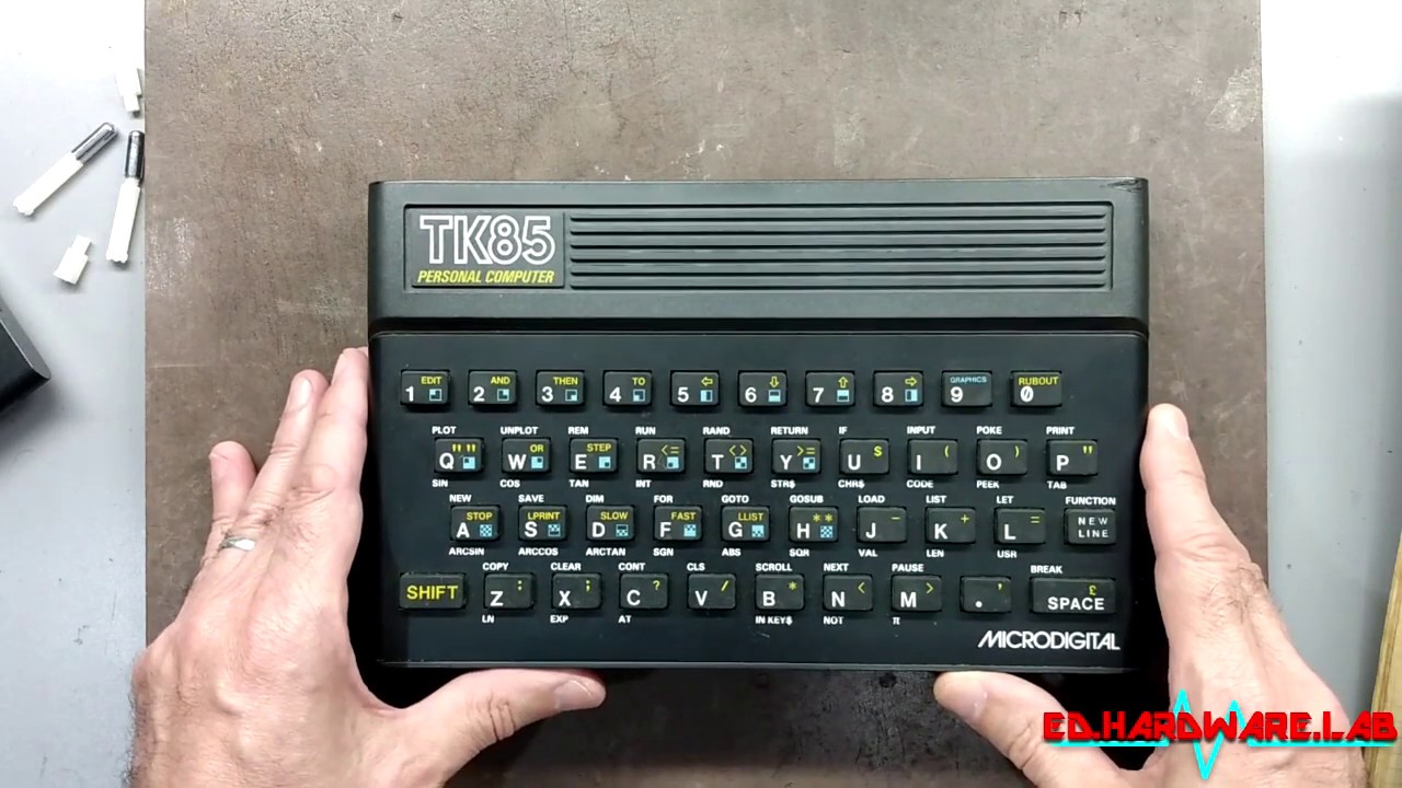 Coisas legais - TK85 meu primeiro computador - 004 - #0063 - cool stuff ...