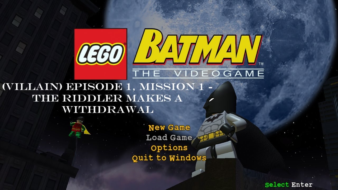 LEGO Batman: The Videogame Walkthrough (Villain) Episode 1 [1/5] - The ...