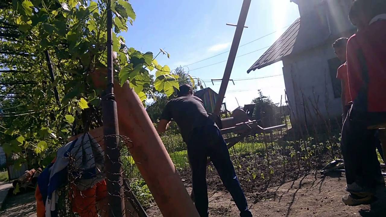 foraj put berceni - YouTube