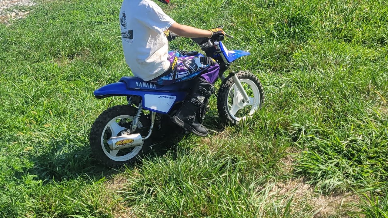 Teach my son how to fix and flip a pw 50. - YouTube