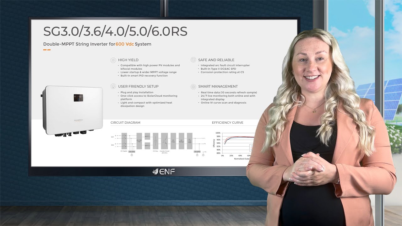 LM8 Solar - Sungrow SG3.0-6.0RS Solar Inverter Series - YouTube