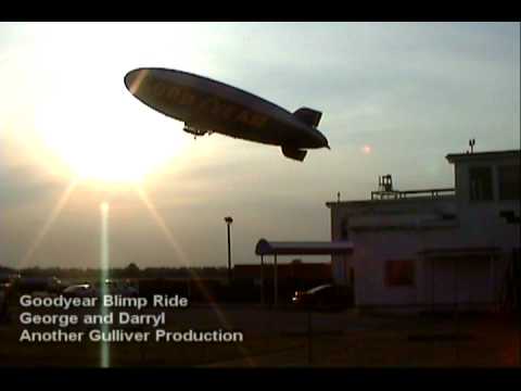 GOODYEAR BLIMP RIDE - YouTube