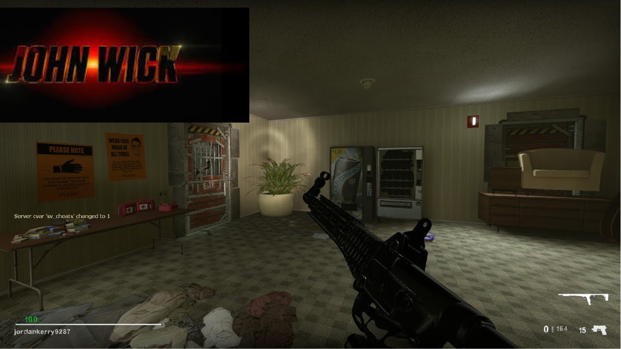 Left 4 Dead 2 Cavity 9mm Kel Tec Sub 2000 Payday 2 PD2 M14 Sniper - YouTube