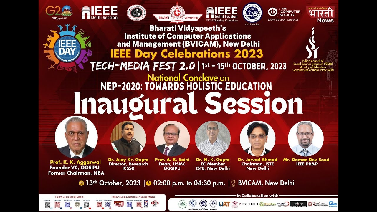 Expert Talk by Prof. K. K. Aggarwal | NEP-2020: Towards Holistic ...