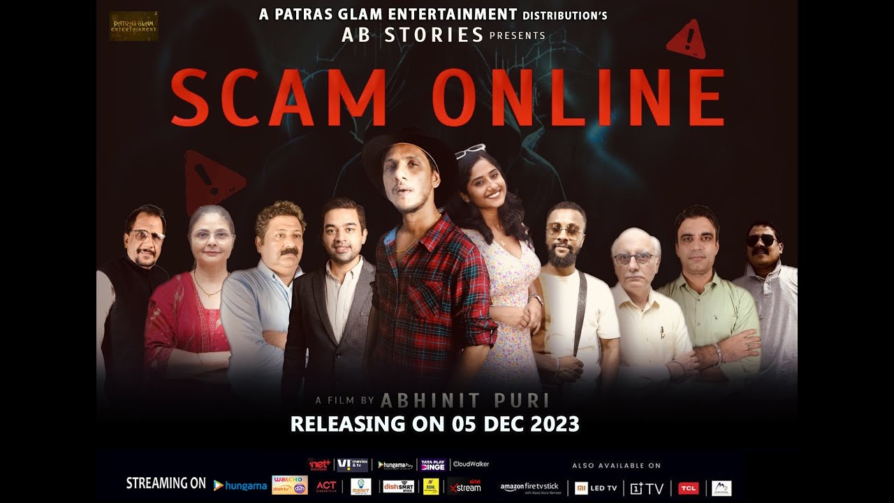 Scam Online | OTT Official Trailer | Abhinit Puri | Patras Glam Entertainment - YouTube